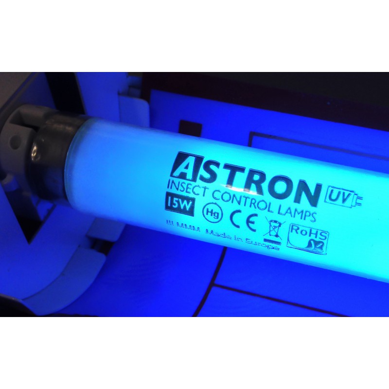 Świetlówka UV-A Astron 15W T8 Ofoliowana HACCP do wabienia owadów